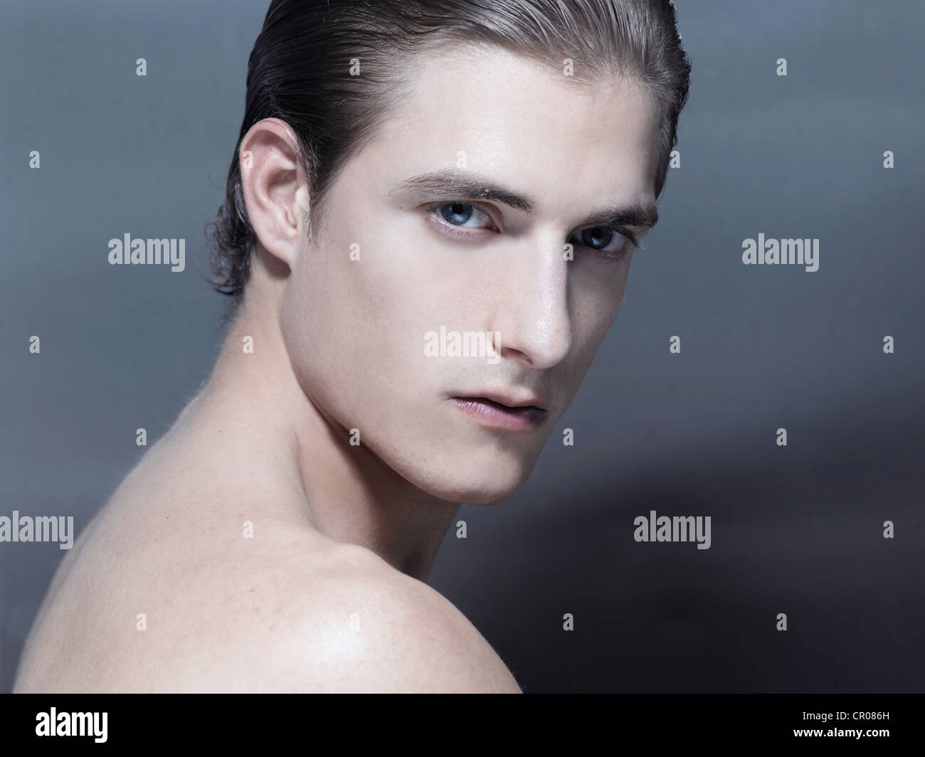 Young man, beauty portrait Stock Photo - Alamy