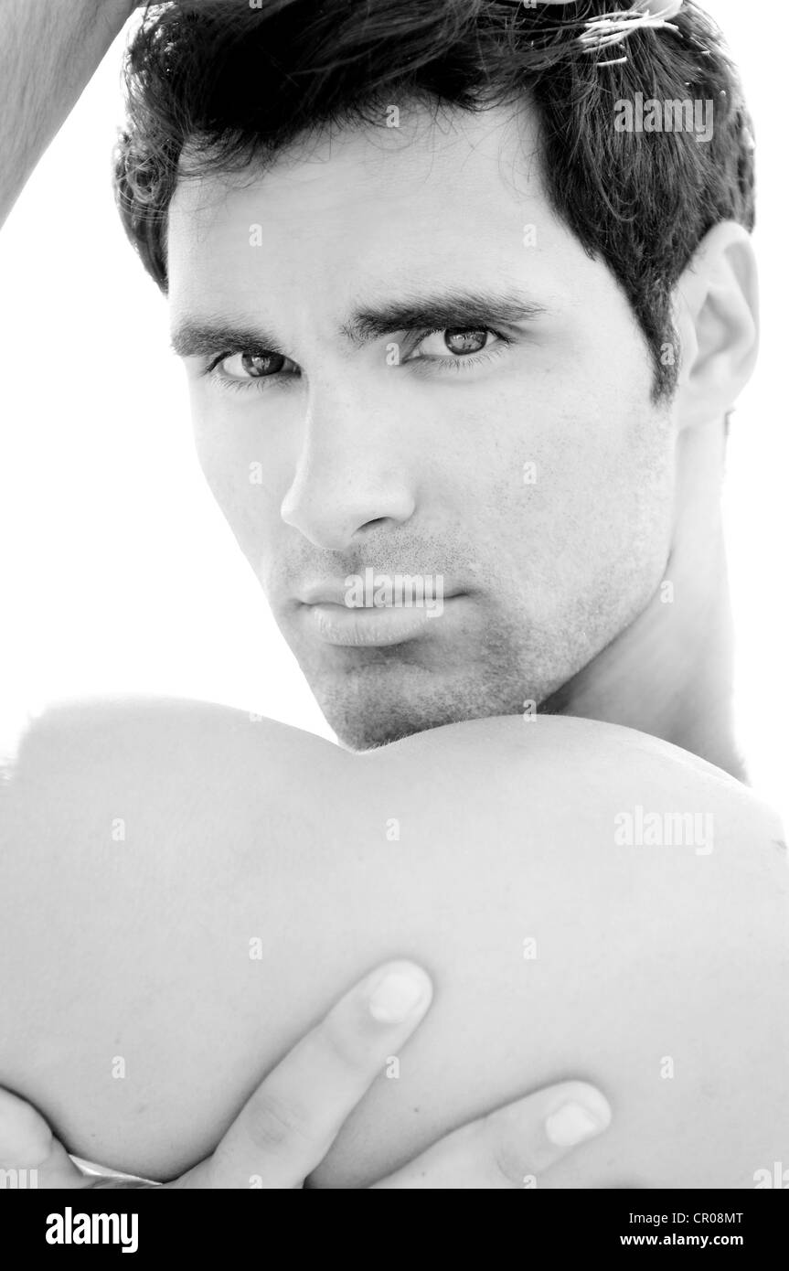 Beauty models Black and White Stock Photos & Images - Alamy