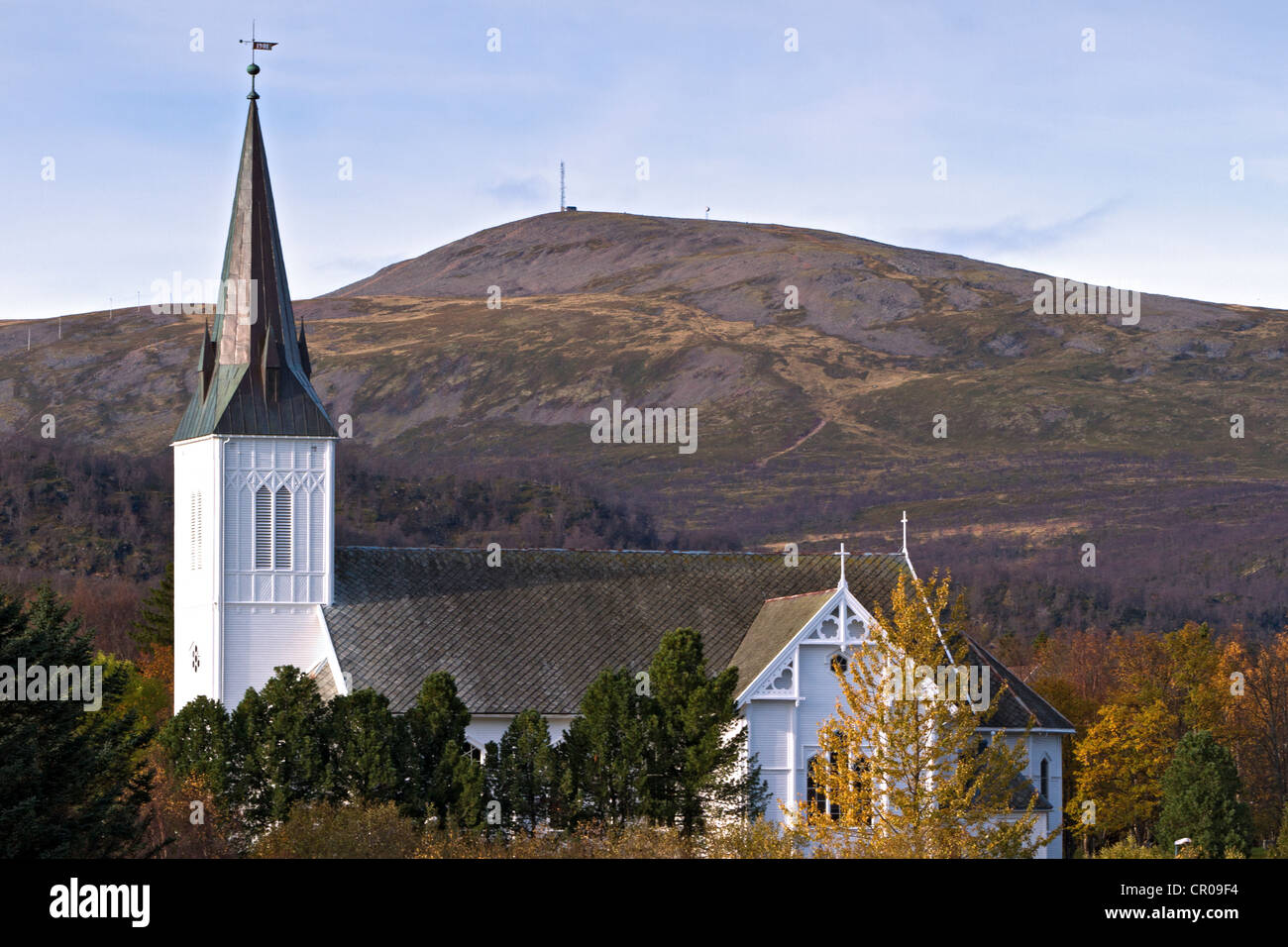 The church at Sortland is priobably the fifth or sixth to be built on ...