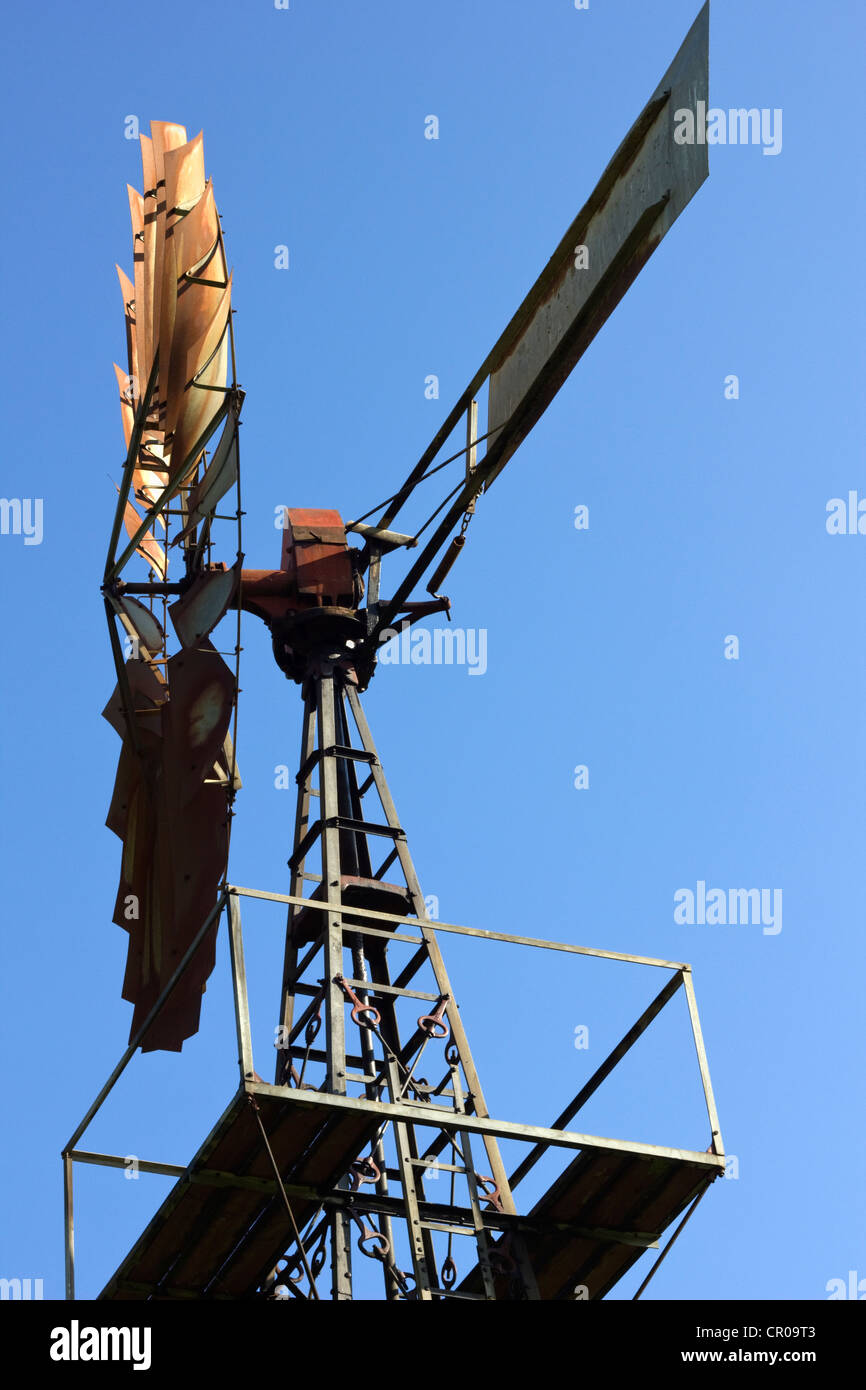 Old wind turbine blades hi-res stock photography and images - Alamy