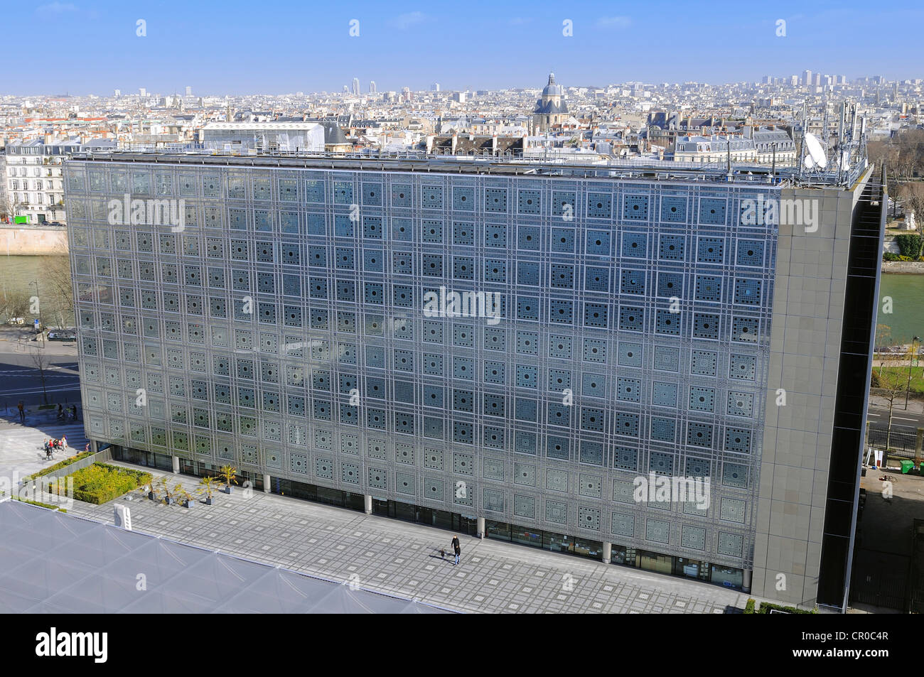 France, Paris, Institut du Monde Arabe (Arab World Institute) by ...