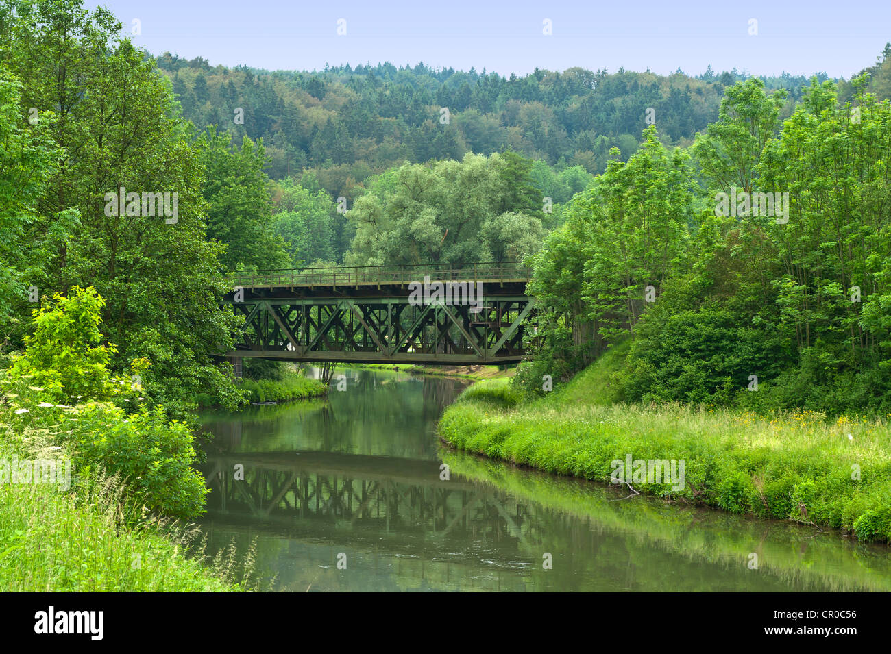 Old german railway bridge in hi-res stock photography and images - Alamy