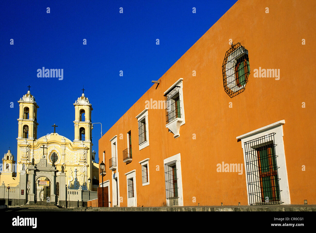 Mexico, Puebla State, Puebla, colonial historical center listed as ...