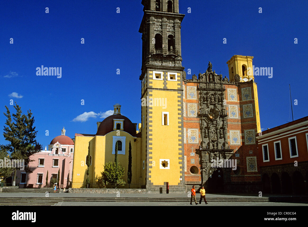 Mexico, Puebla State, Puebla, colonial historical center listed as ...