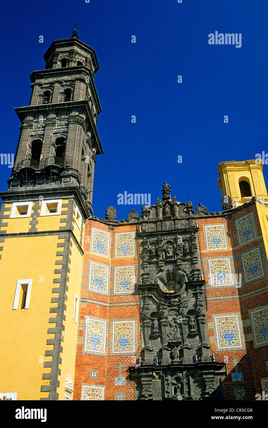Mexico, Puebla State, Puebla, colonial historical center listed as ...