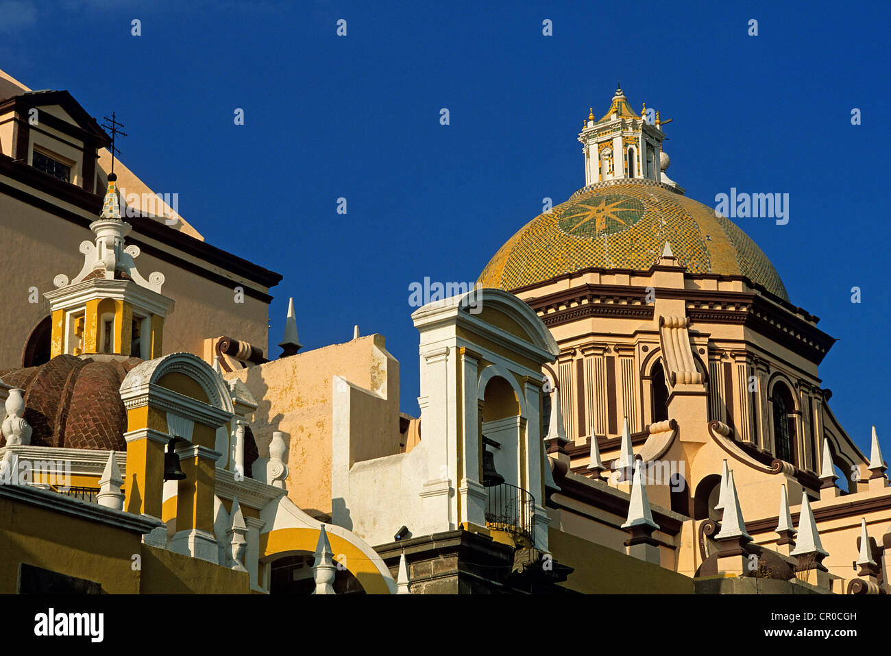 Mexico, Puebla State, Puebla, colonial historical center listed as ...