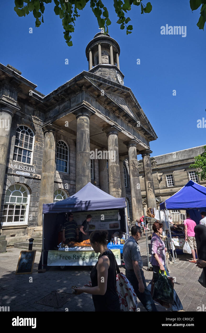 Saturday Market on Market Square Market Street Lancaster Stock Photo ...