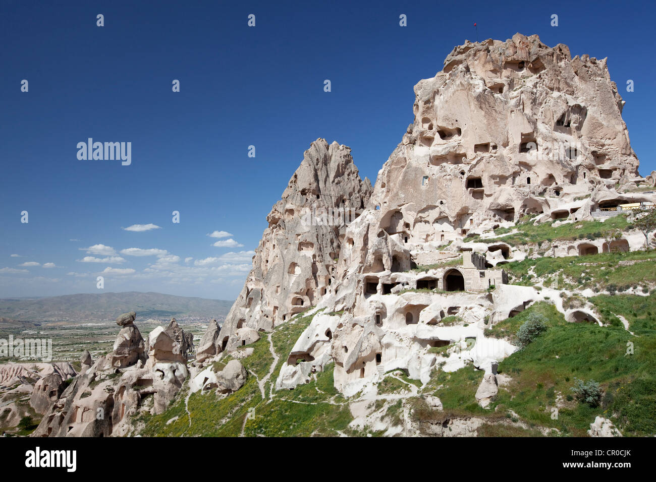 Inside rock house uchisar cappadocia hi-res stock photography and ...