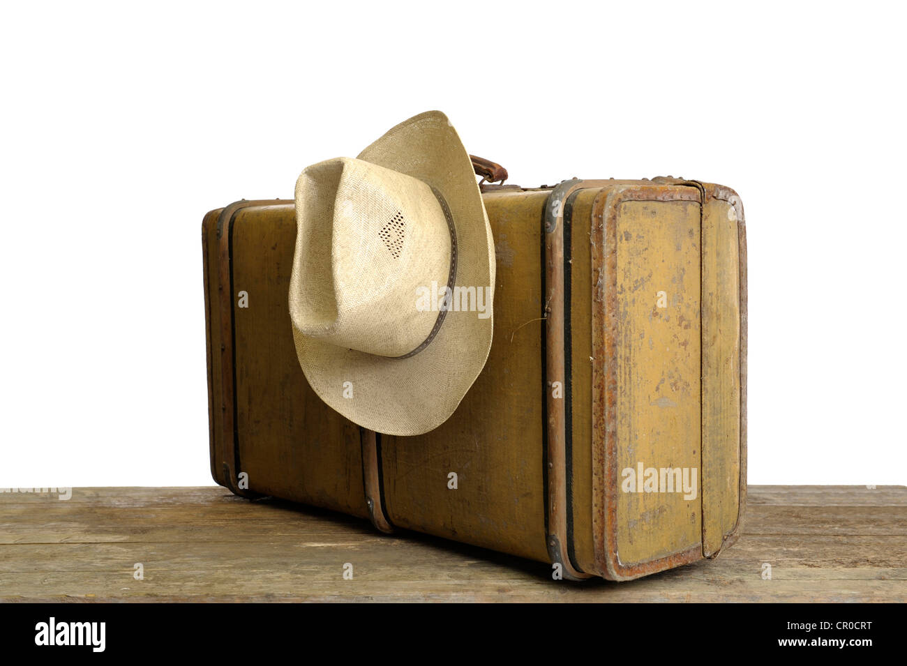 old vintage suitcase Stock Photo - Alamy