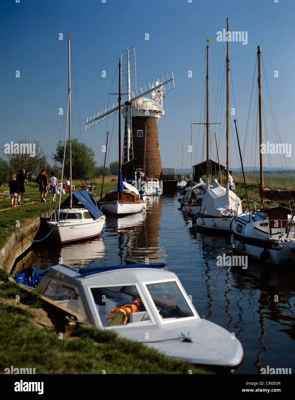Iconic Norfolk Windmills High Resolution Stock Photography and Images ...