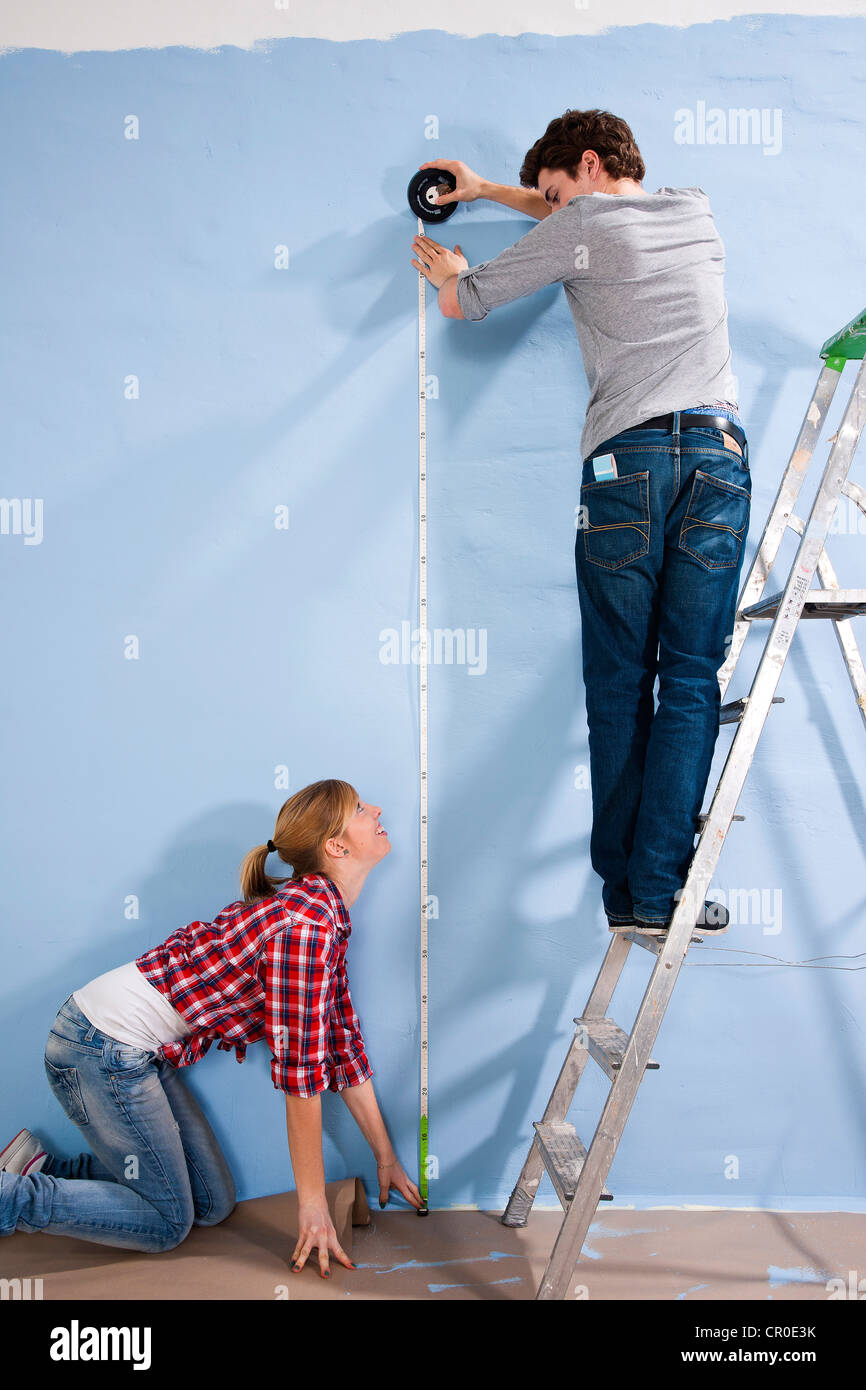 Measuring metering rule hi-res stock photography and images - Alamy