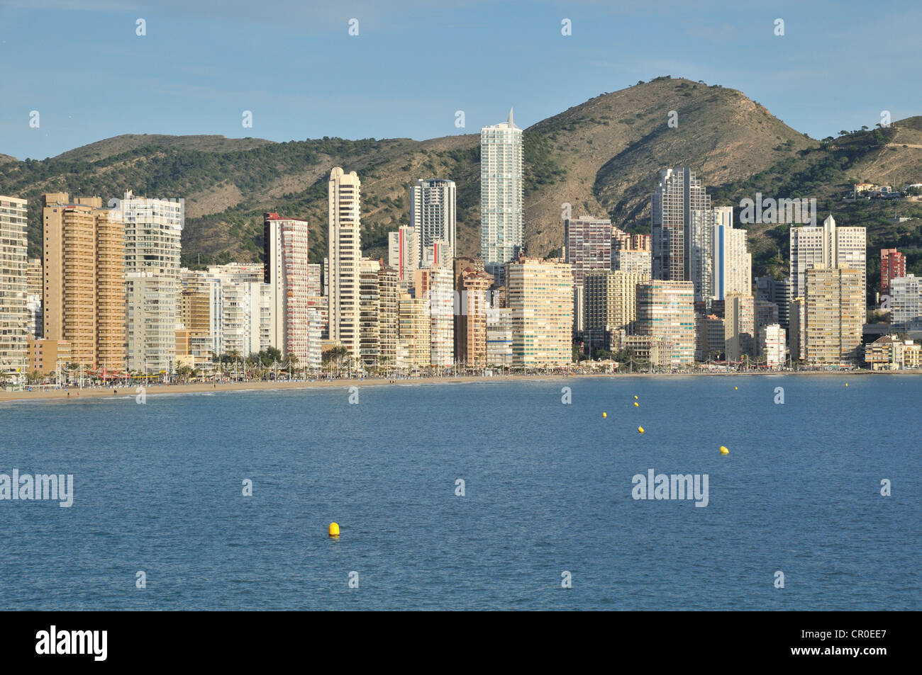 Benidorm skyline hi-res stock photography and images - Alamy