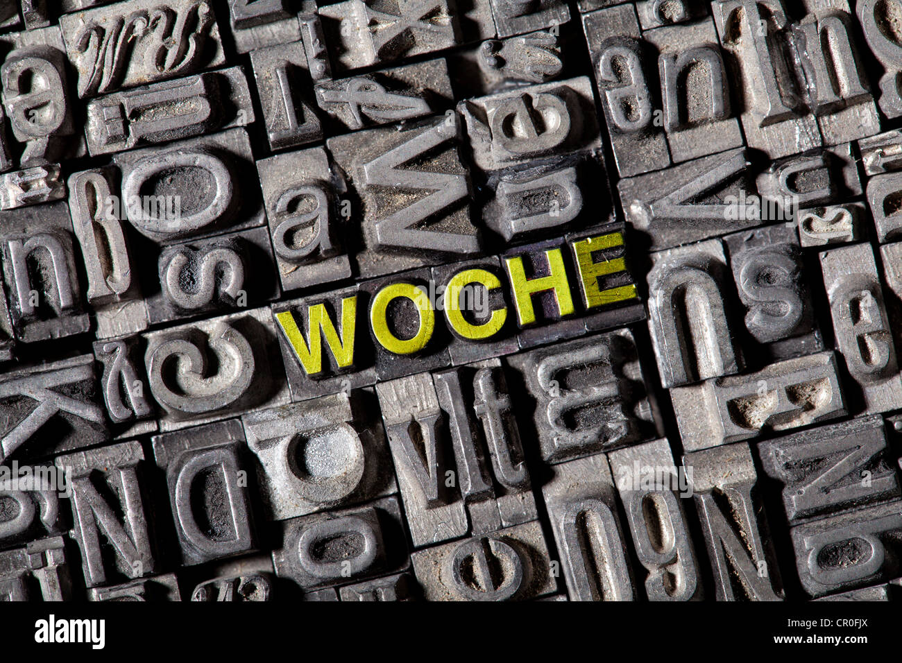 Week of letter hi-res stock photography and images - Alamy