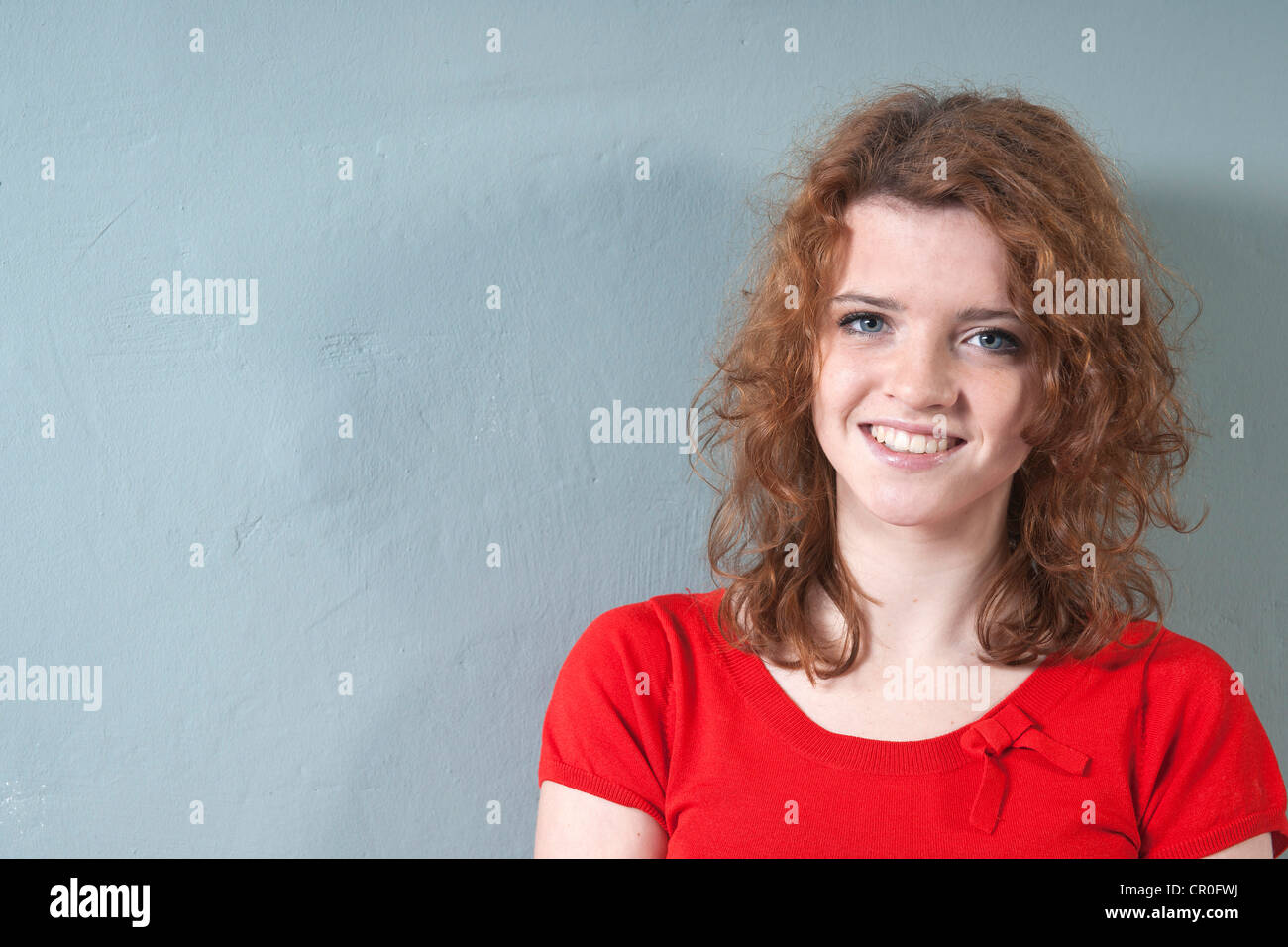 Smiling girl, portrait Stock Photo - Alamy Smiling girl, portrait Stock Photo - Alamy