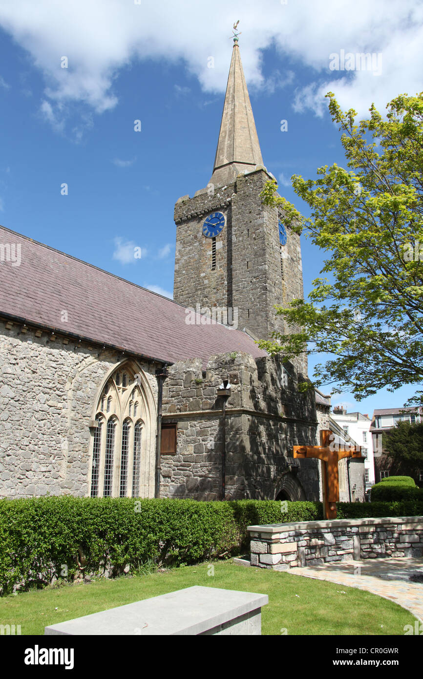 St Marys Church in Tenby Stock Photo - Alamy