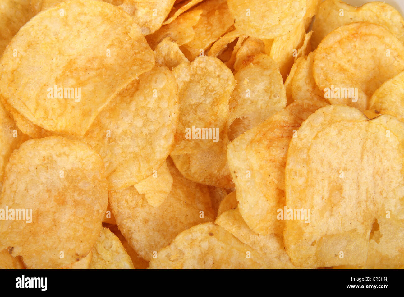 Potato chips colorful abstract background Stock Photo - Alamy