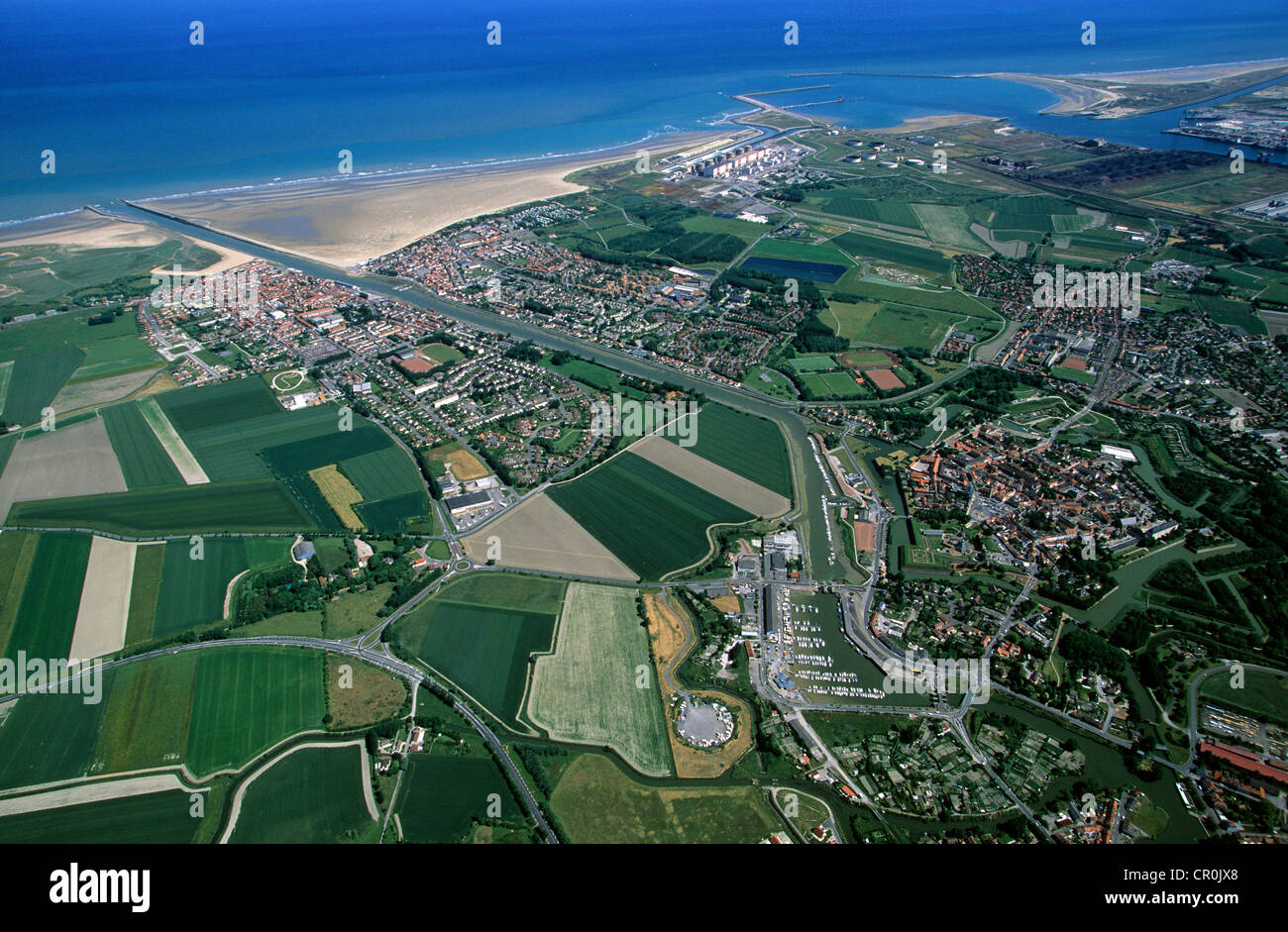 France dunkerque aerial view hi-res stock photography and images - Alamy