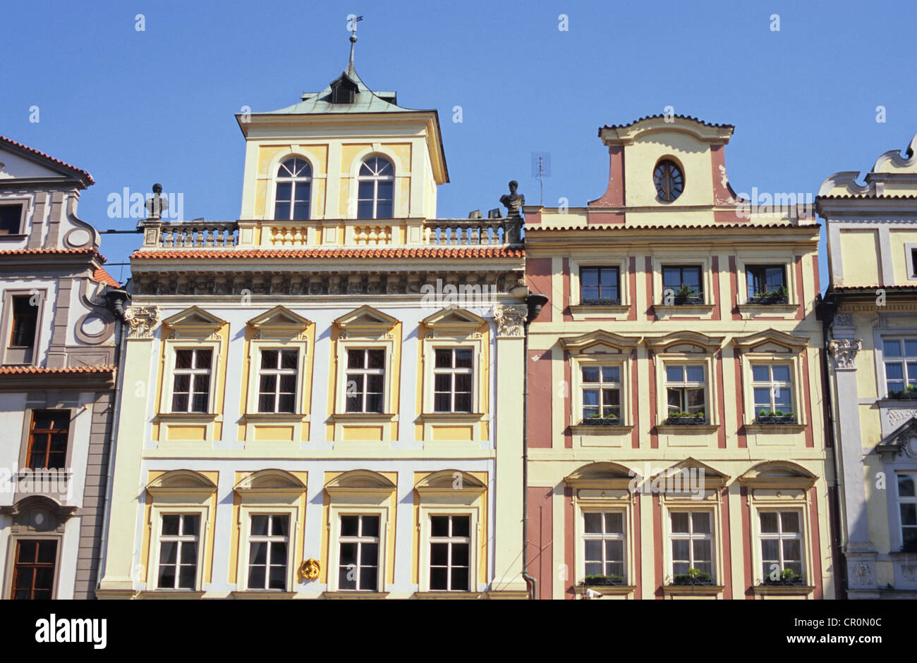 Old building, Prague, Czech Republic Stock Photo - Alamy