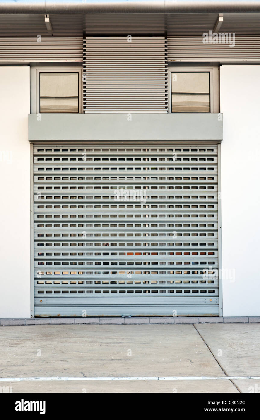 Commercial back door to retail store Stock Photo - Alamy