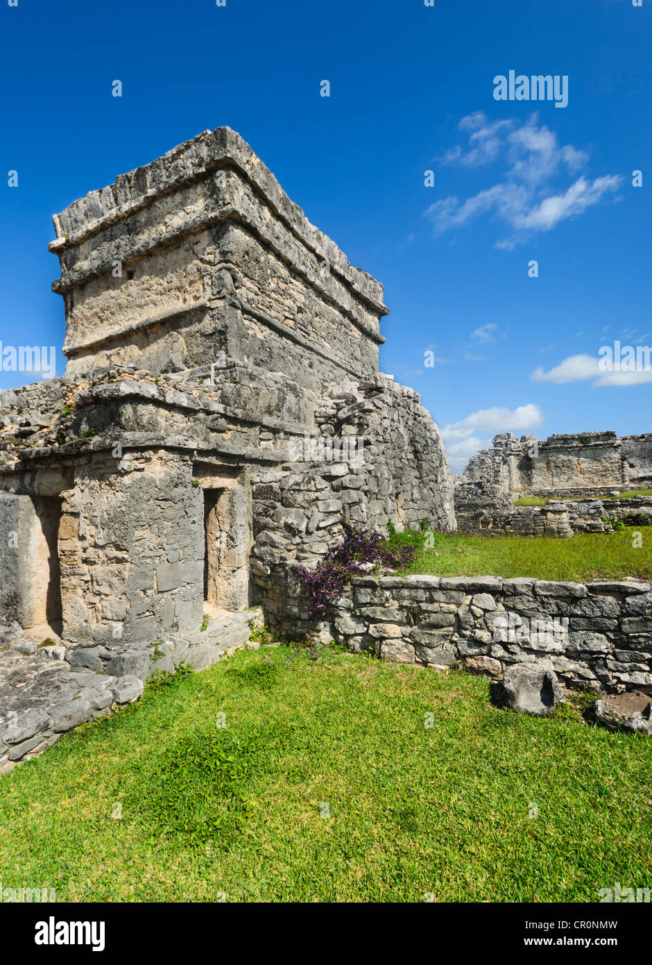 Mexico, Yucatan, Tulum, Ancient Mayan ruins Stock Photo - Alamy