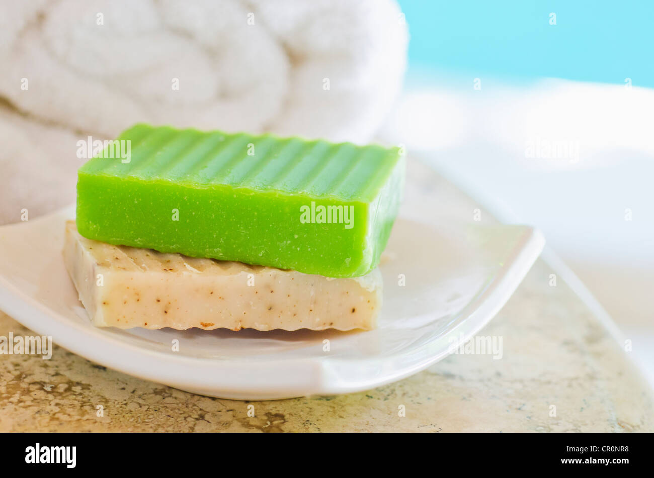 Mexico, Yucatan, Spa soaps Stock Photo - Alamy