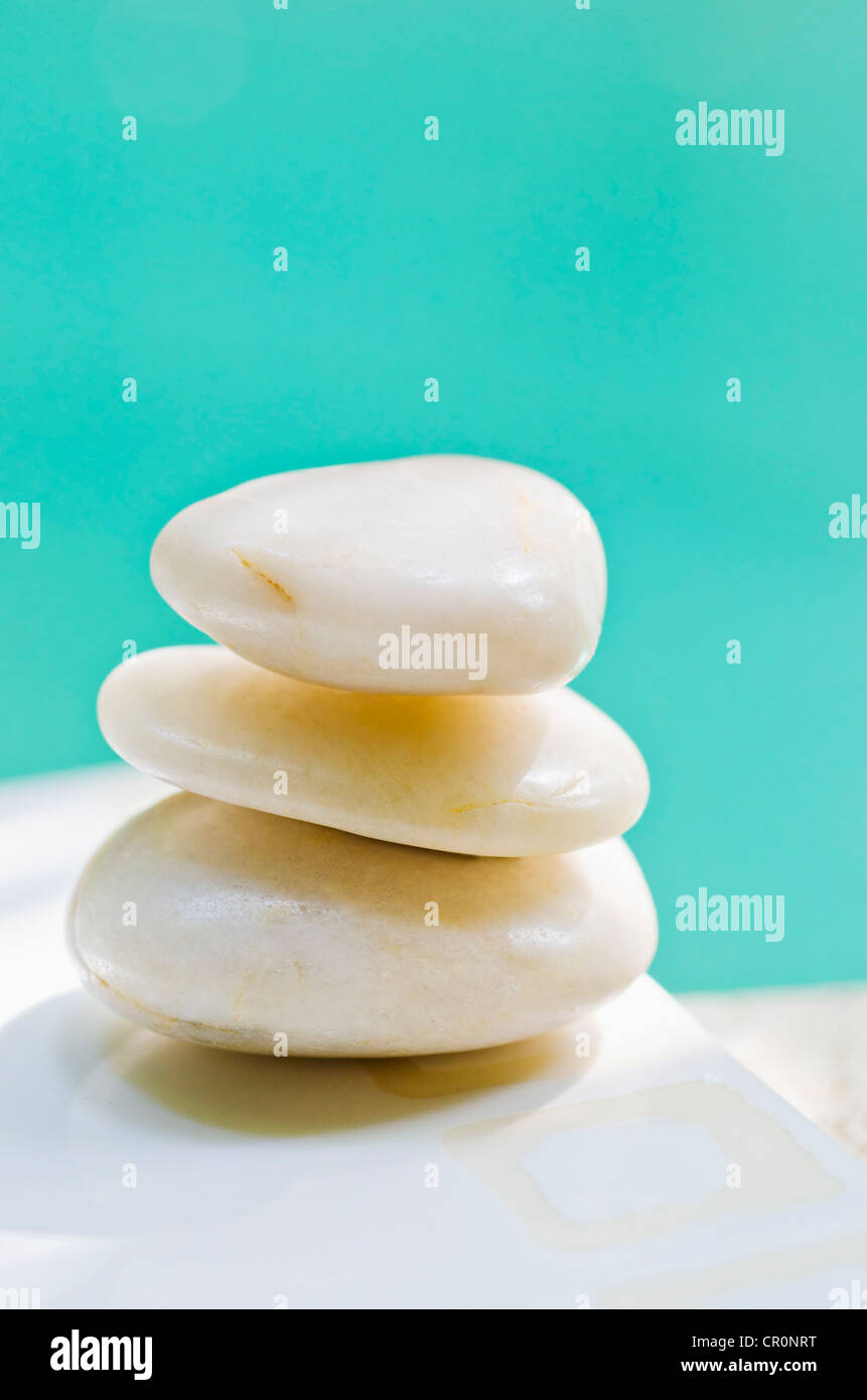 Mexico, Yucatan, Spa pebbles Stock Photo - Alamy