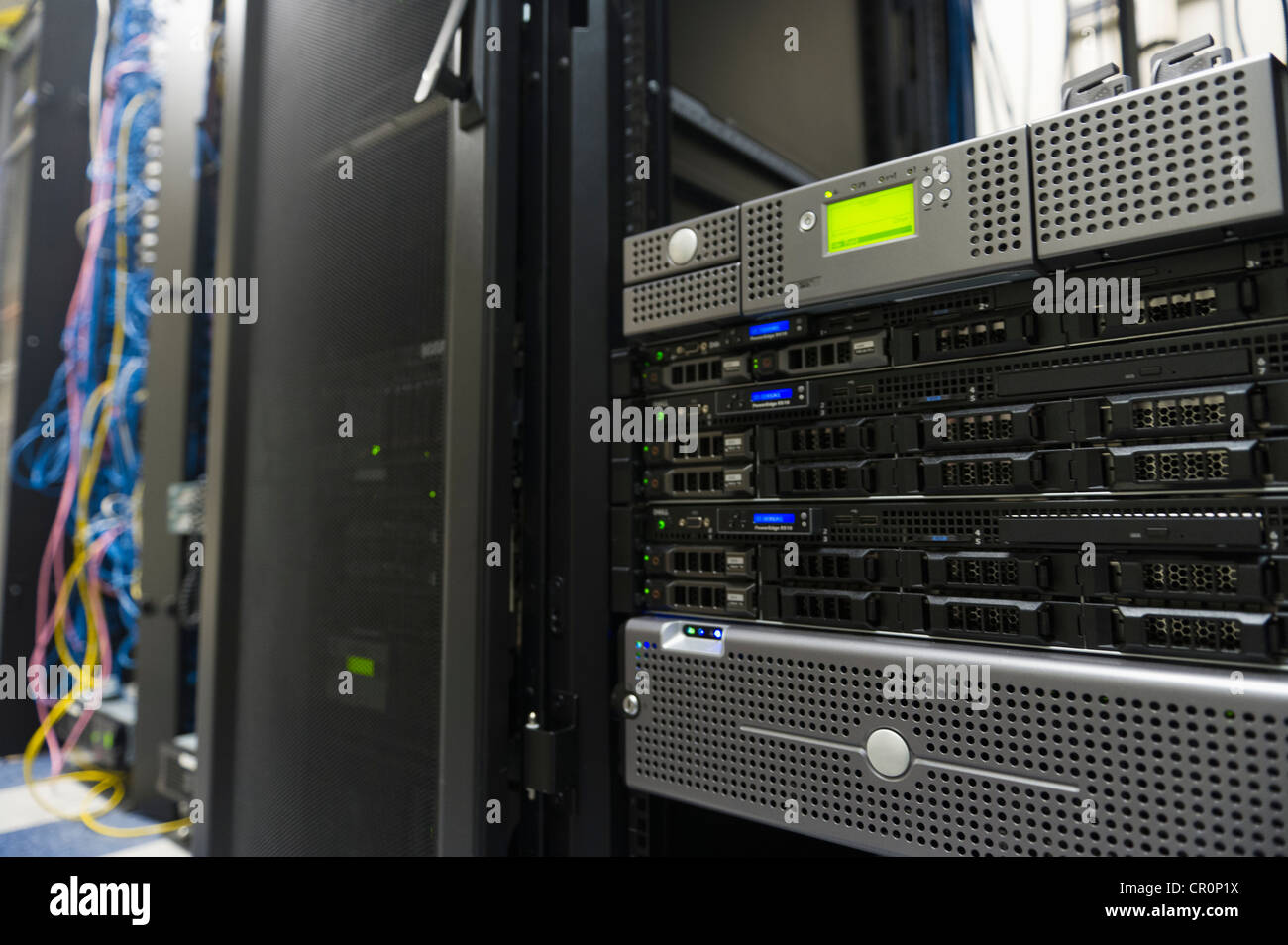 USA, New York, New York City, Computer network server Stock Photo - Alamy