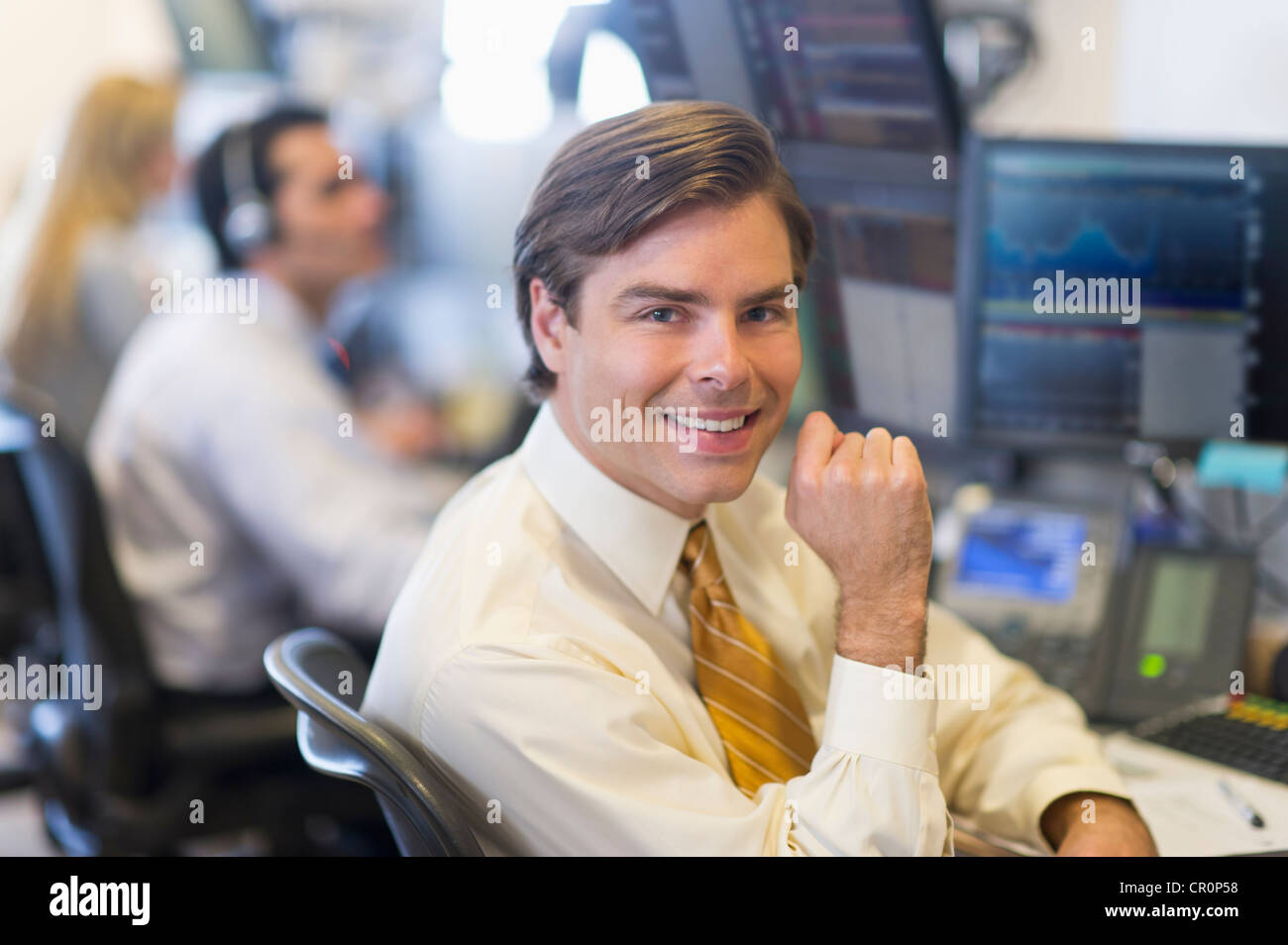 Portrait of trader hi-res stock photography and images - Alamy