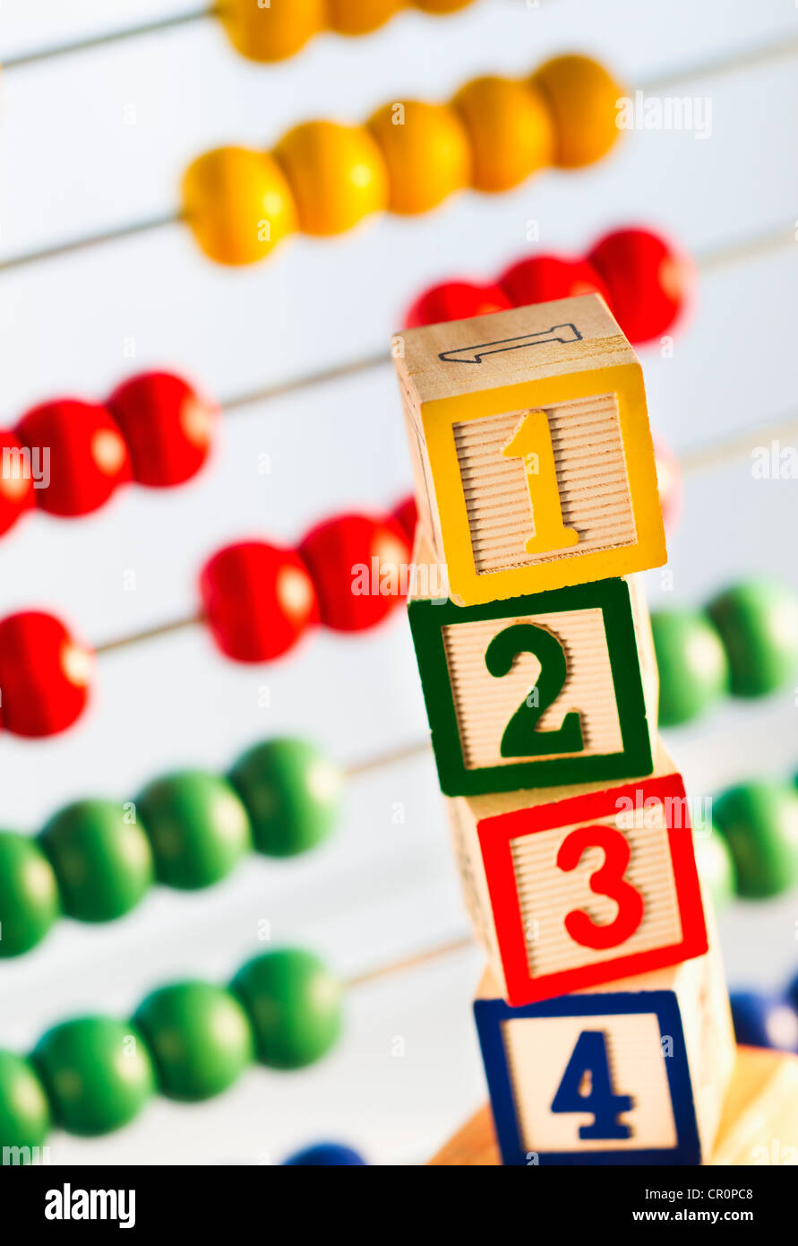 Number abacus hi-res stock photography and images - Alamy