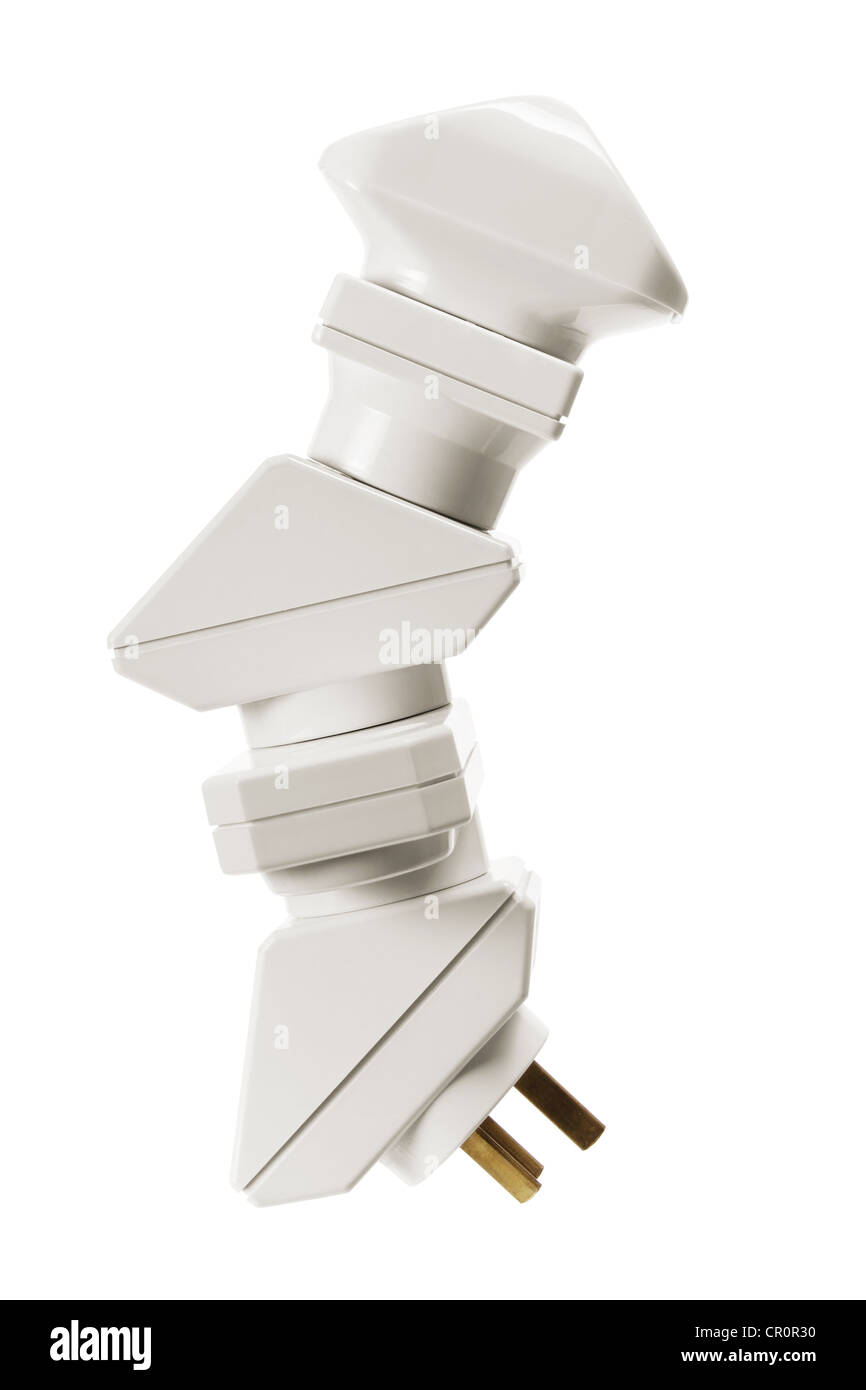 Power plugs Cut Out Stock Images & Pictures - Alamy