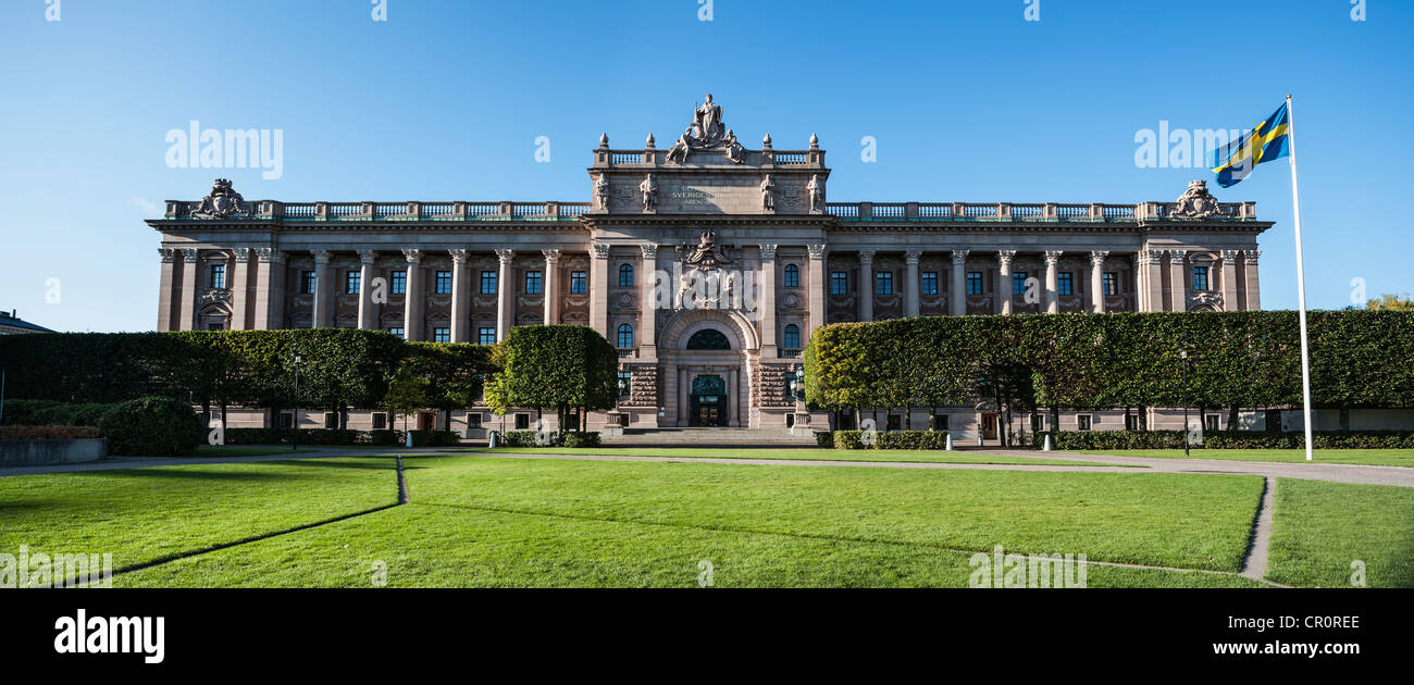 Riksdag - Swedish Parliment Building, Stockholm, Sweden Stock Photo - Alamy