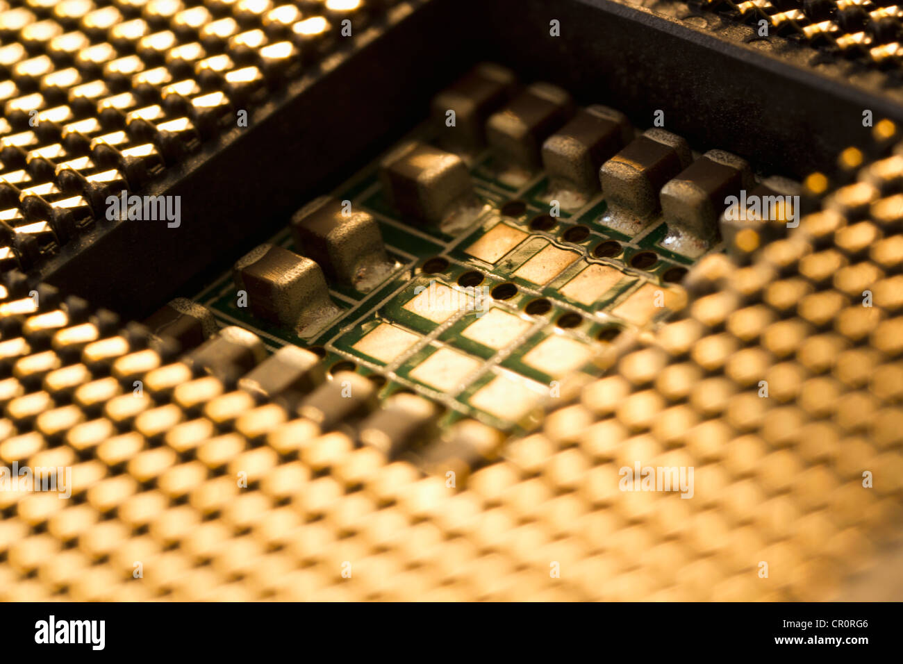 Studio shot of computer chip Stock Photo, Royalty Free Image: 48576310 ...