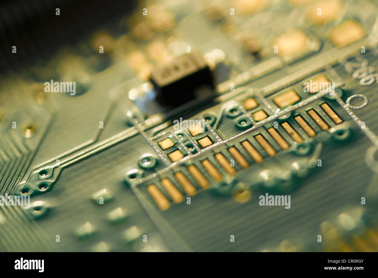 Studio shot of computer chip Stock Photo - Alamy