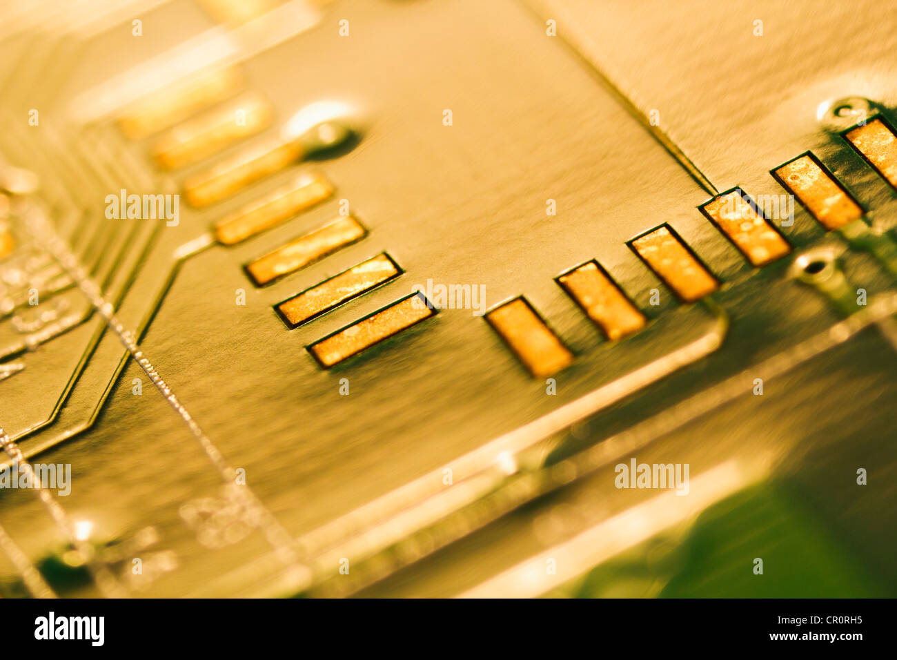 Studio shot of computer chip Stock Photo - Alamy