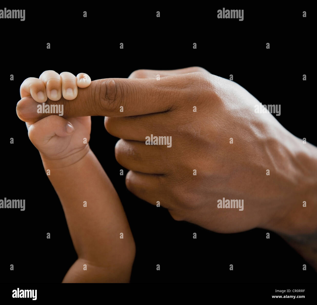 Father son holding hands out hi-res stock photography and images - Alamy