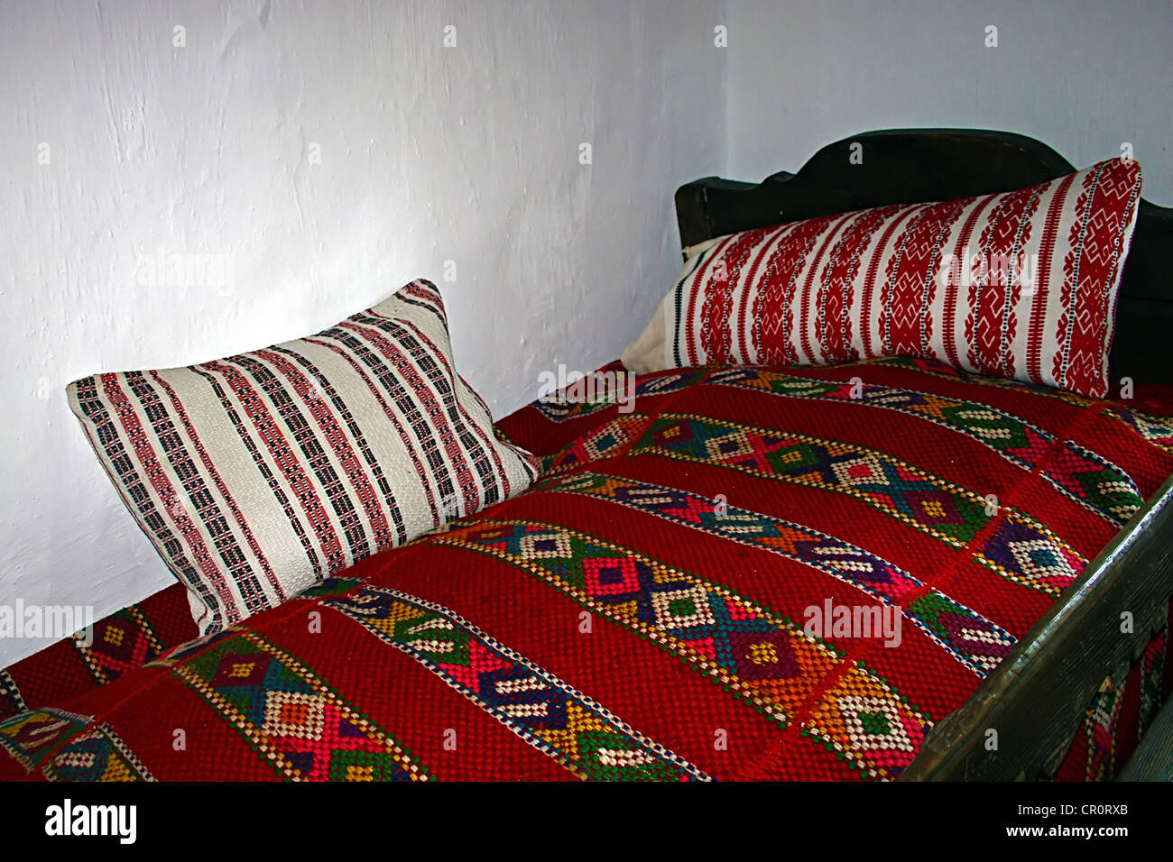 Romanian farmhouse interior, the Banat region (part of Transylvania ...