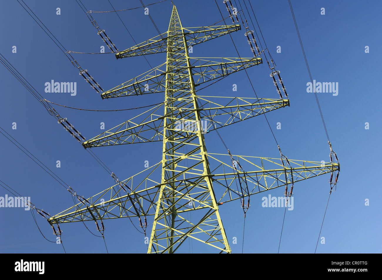 Transmission lines for electricity Stock Photo - Alamy