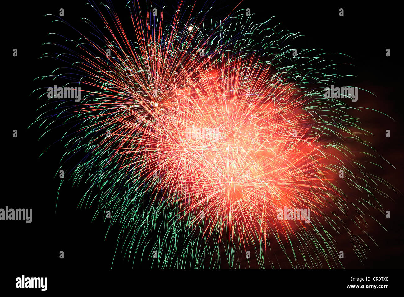 Different coloured fireworks hi-res stock photography and images - Alamy