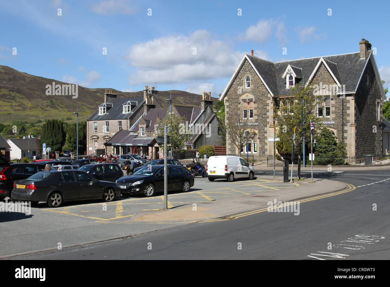 Portree Square Isle of Skye Scotland June 2012 Stock Photo - Alamy