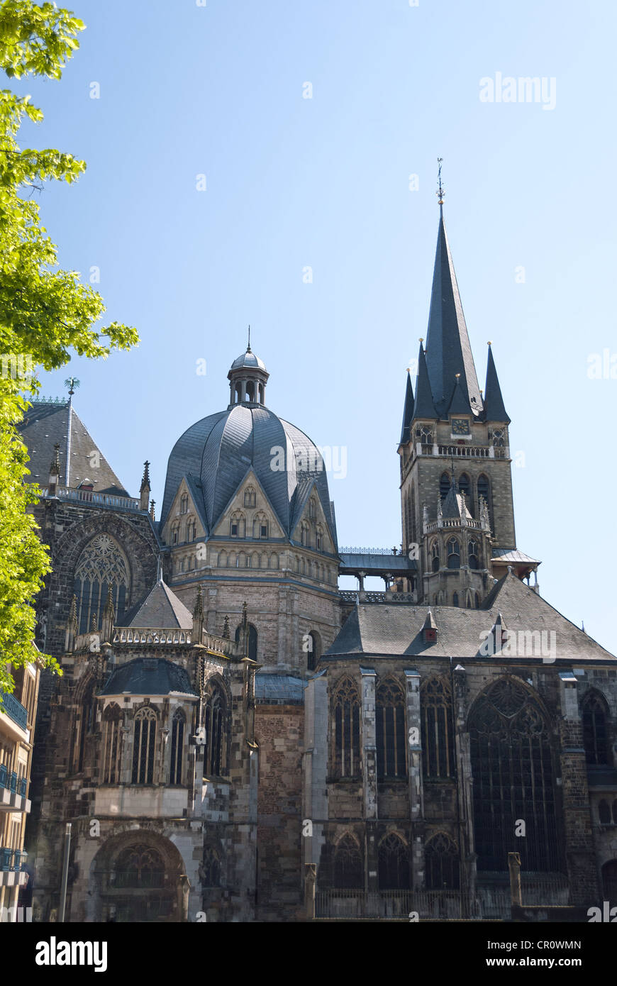 Aachen Cathedral, also "Imperial Cathedral" (in German: Kaiserdom ...