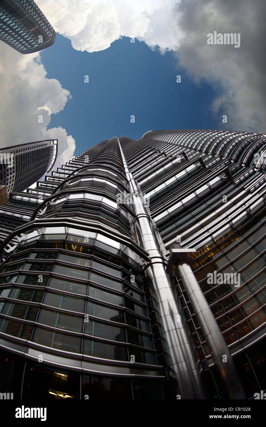 Office at Petronas Twin Towers at Kuala Lumpur, Malaysia Stock Photo ...