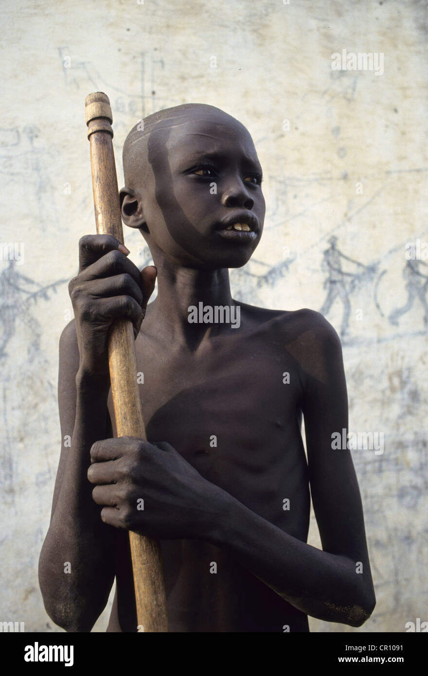 Dinka boy hi-res stock photography and images - Alamy