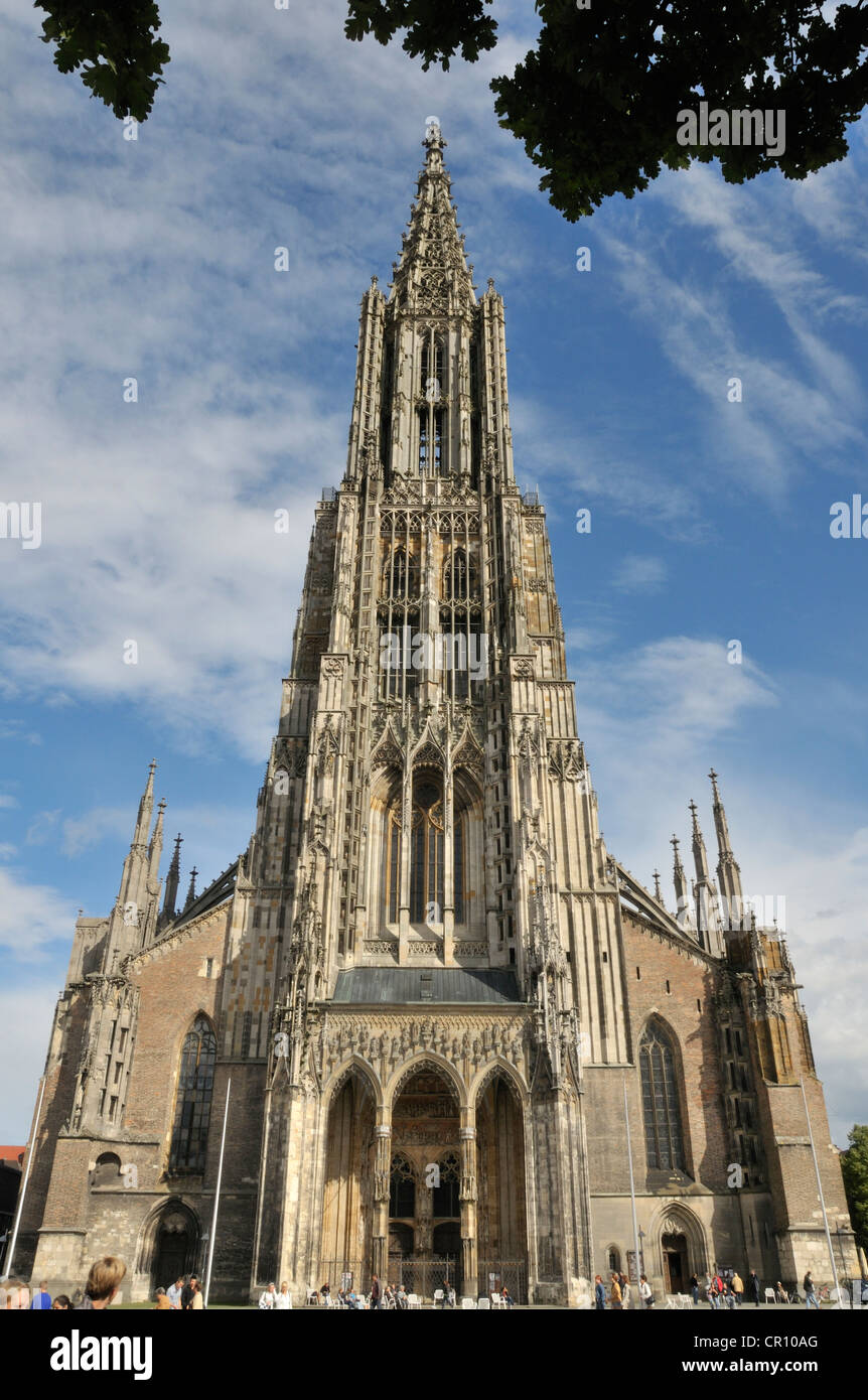 Ulmer Muenster church, Ulm Minster, 161.53m, tallest church tower in ...