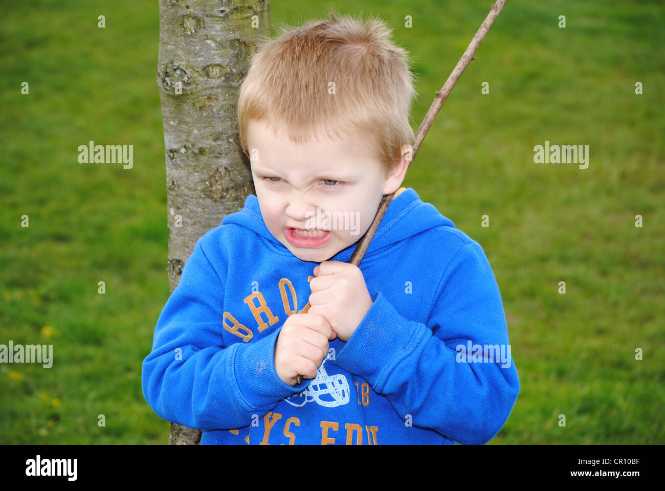 angry little boy Stock Photo - Alamy