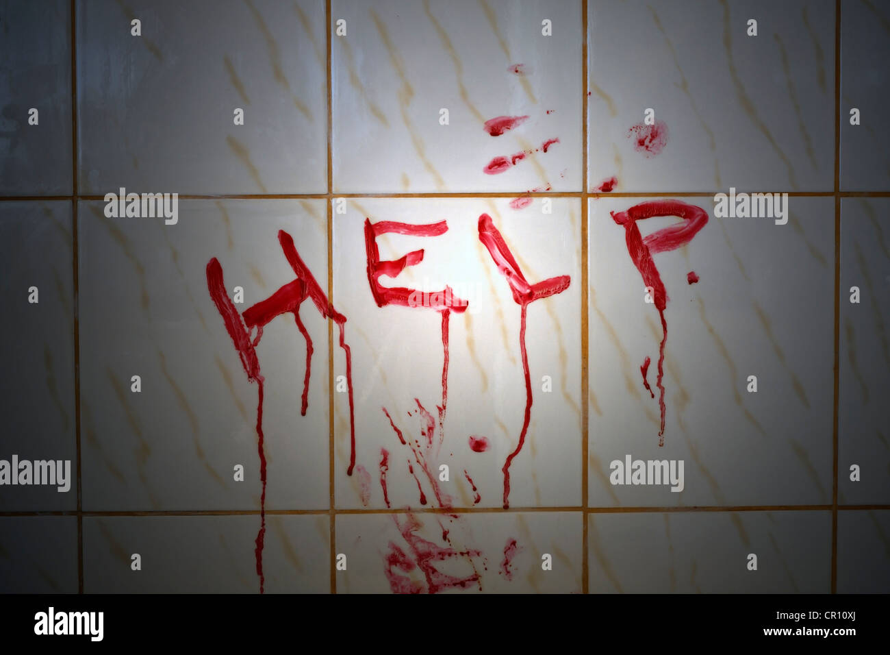 Blood spatter wall hi-res stock photography and images - Alamy