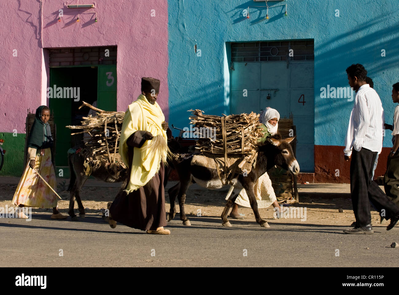 Ethiopia, Tigray Region, city of Axum Stock Photo - Alamy