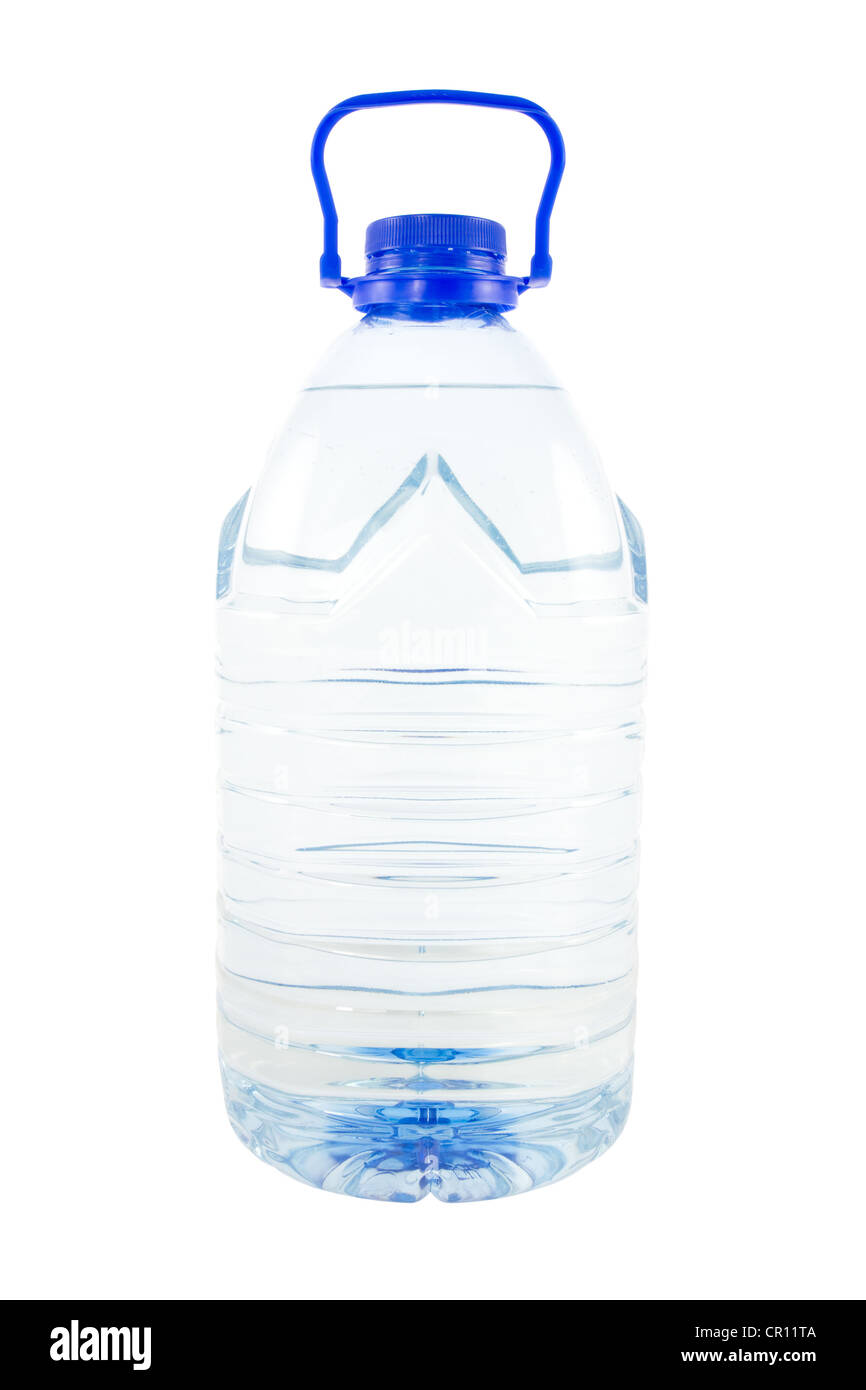 Big bottle of water isolated on white background Stock Photo - Alamy