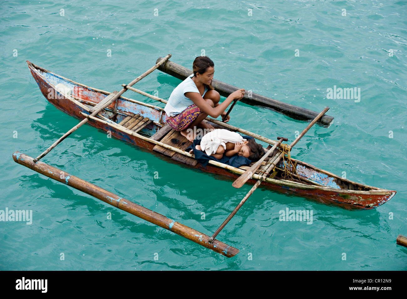 Philippines bohol island tagbilaran harbour hi-res stock photography ...