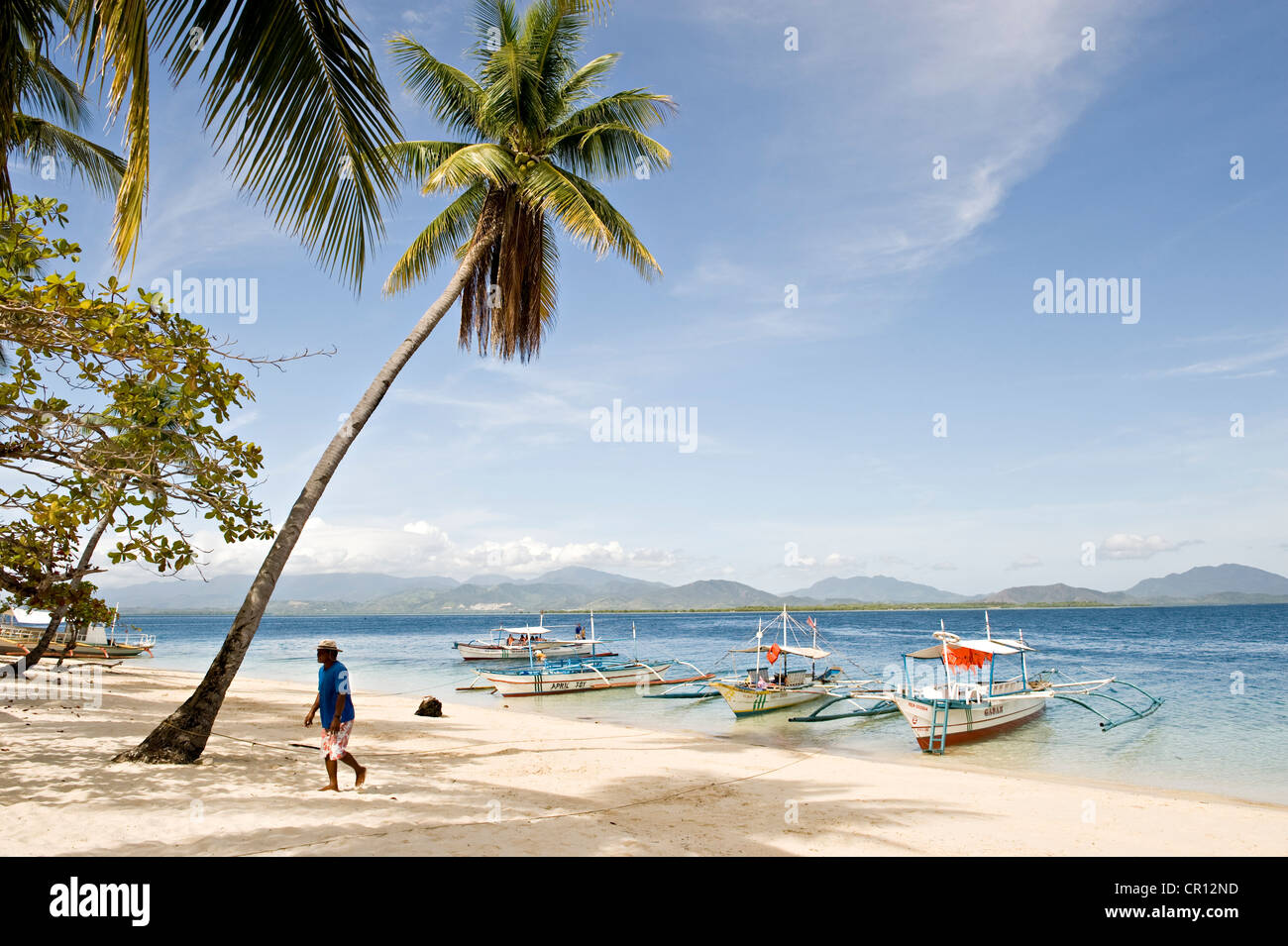 Philippines, Palawan Island, Honda Bay, Pandan Island Stock Photo - Alamy