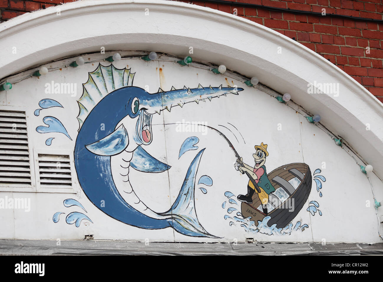 Jaws Fish Bar on Brighton Seafront. Picture by James Boardman Stock ...
